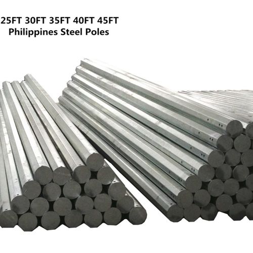 Brief Introduction of Philippines 15KV Nea Standard Steel Poles