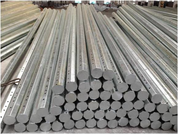 Philippines 25FT 30FT Electric Steel Pole 35FT 40FT Octagonal ...