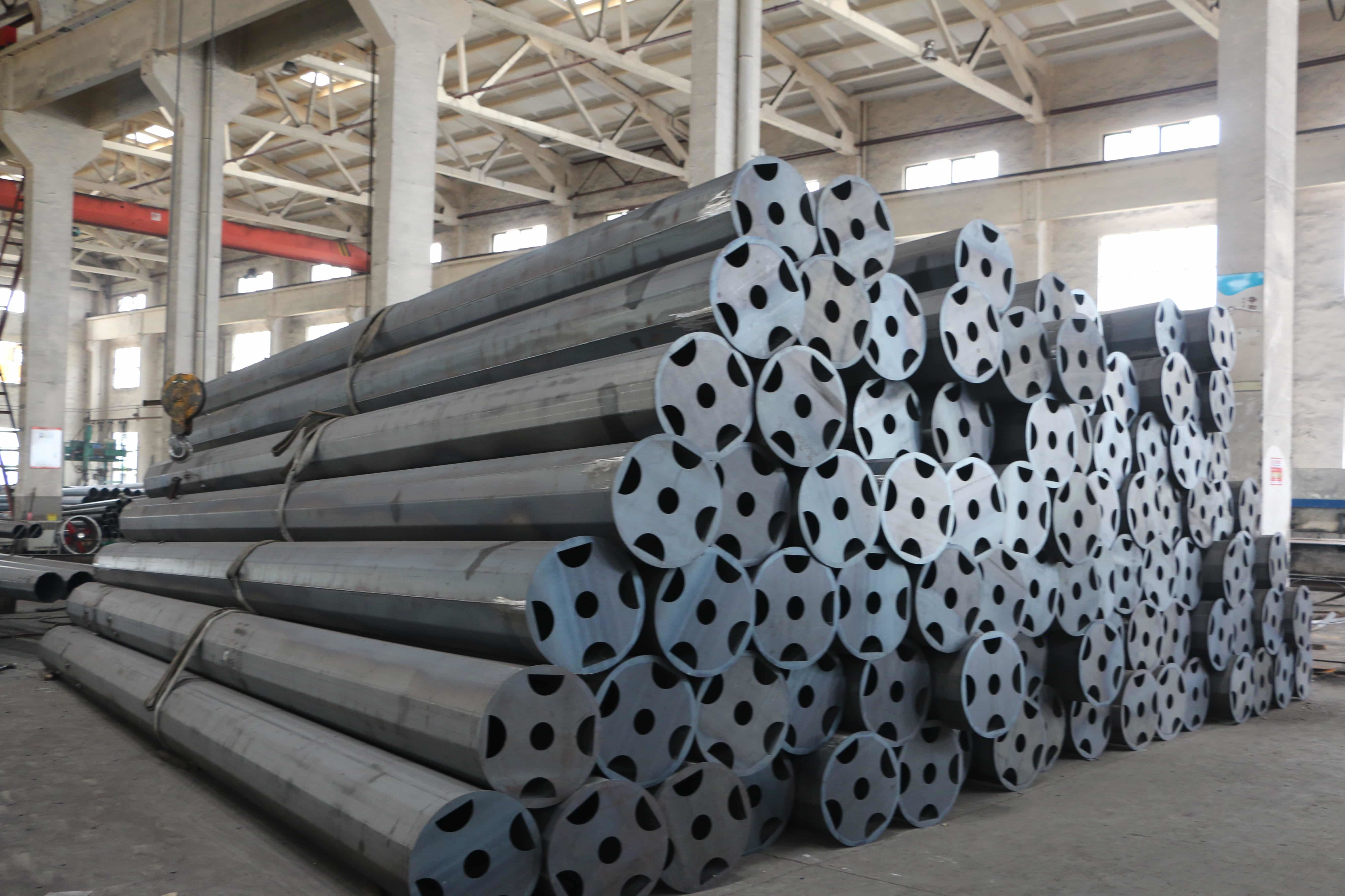 50FT NEA NGCP Standard Transmission Power Steel Pole