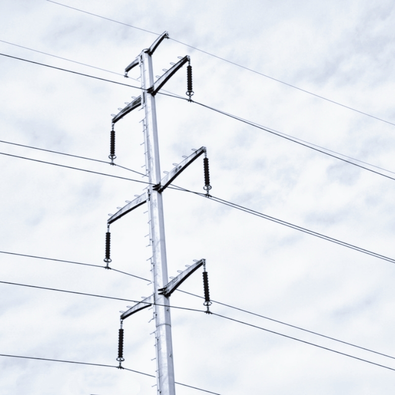 Hongxin Overhead Line Galvanized Suspension Steel Pole Q460 ...